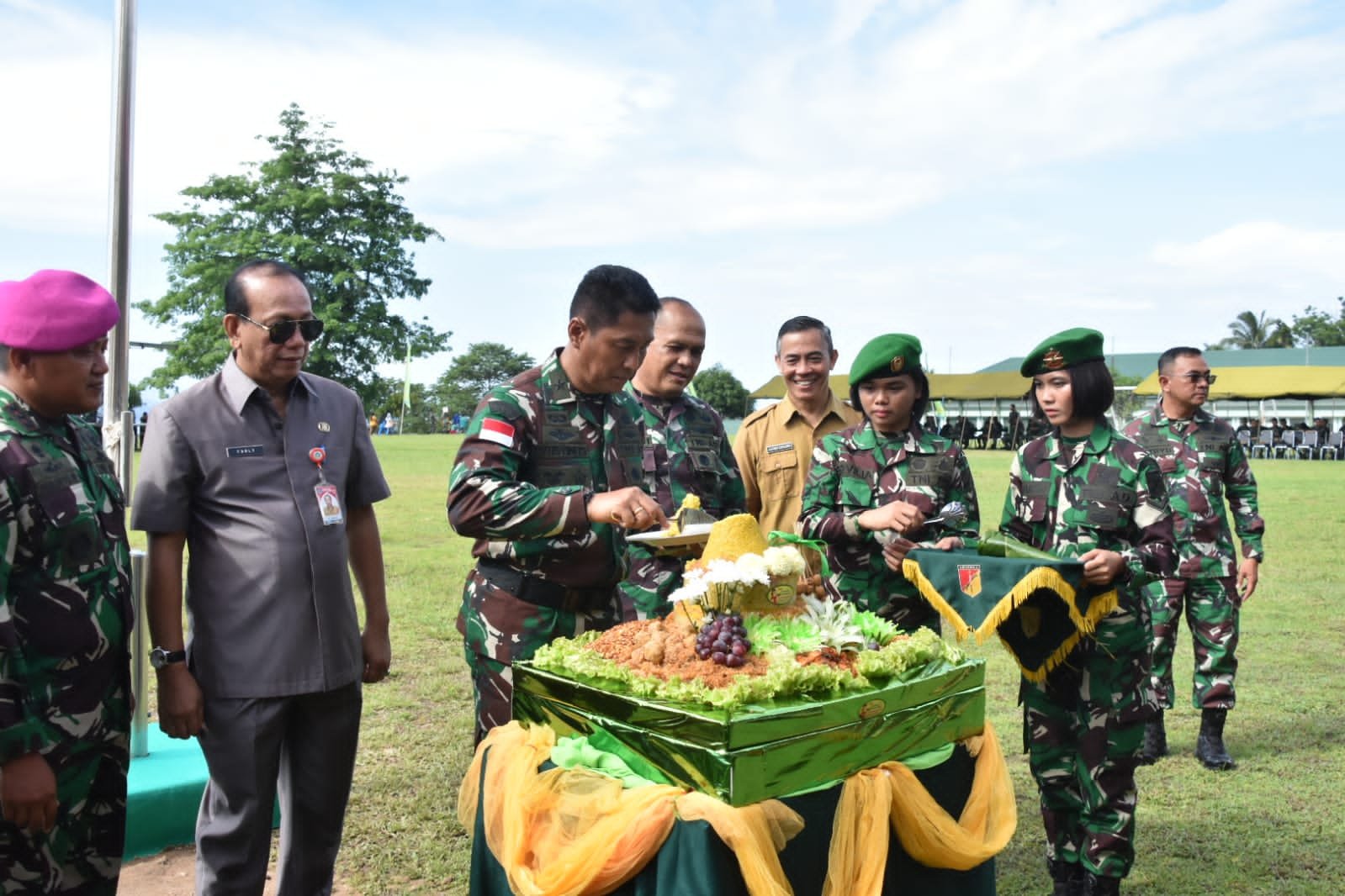 Kasrem Santiago Hadiri Upacara Dan Syukuran Hari Juang Infanteri Tni Ad