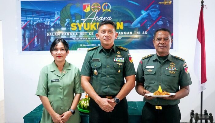 Pendam Merdeka Gelar Syukuran HUT ke-74 Penerangan TNI AD - Manado News