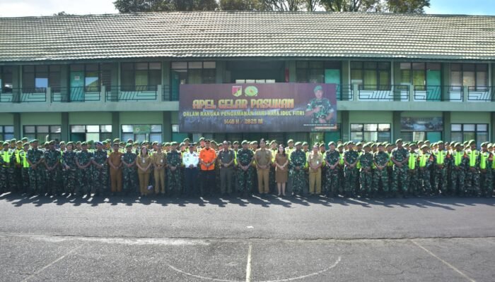 Korem 131/Santiago Siagakan Personel Amankan Hari Raya Idul Fitri 1446 ...