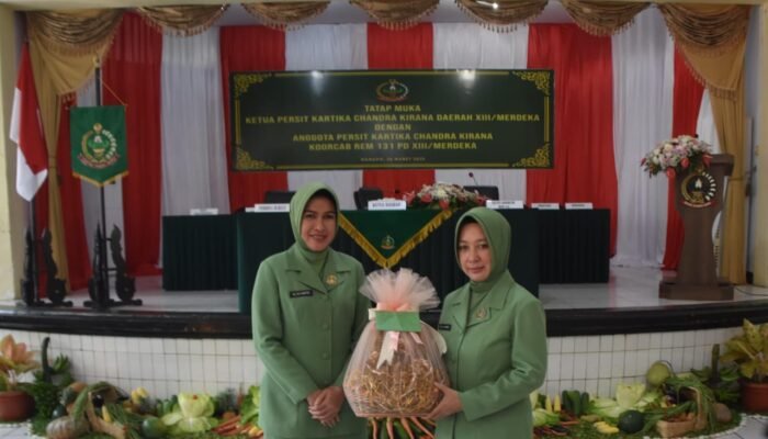 Persit Kartika Chandra Kirana Koorcabrem 131 Santiago Terima Kunjungan Perdana Ketua Persit ...