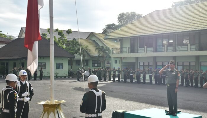 Peringatan Harkitnas ke-117 Tahun 2025 di Markas Korem 131/Santiago - Manado News