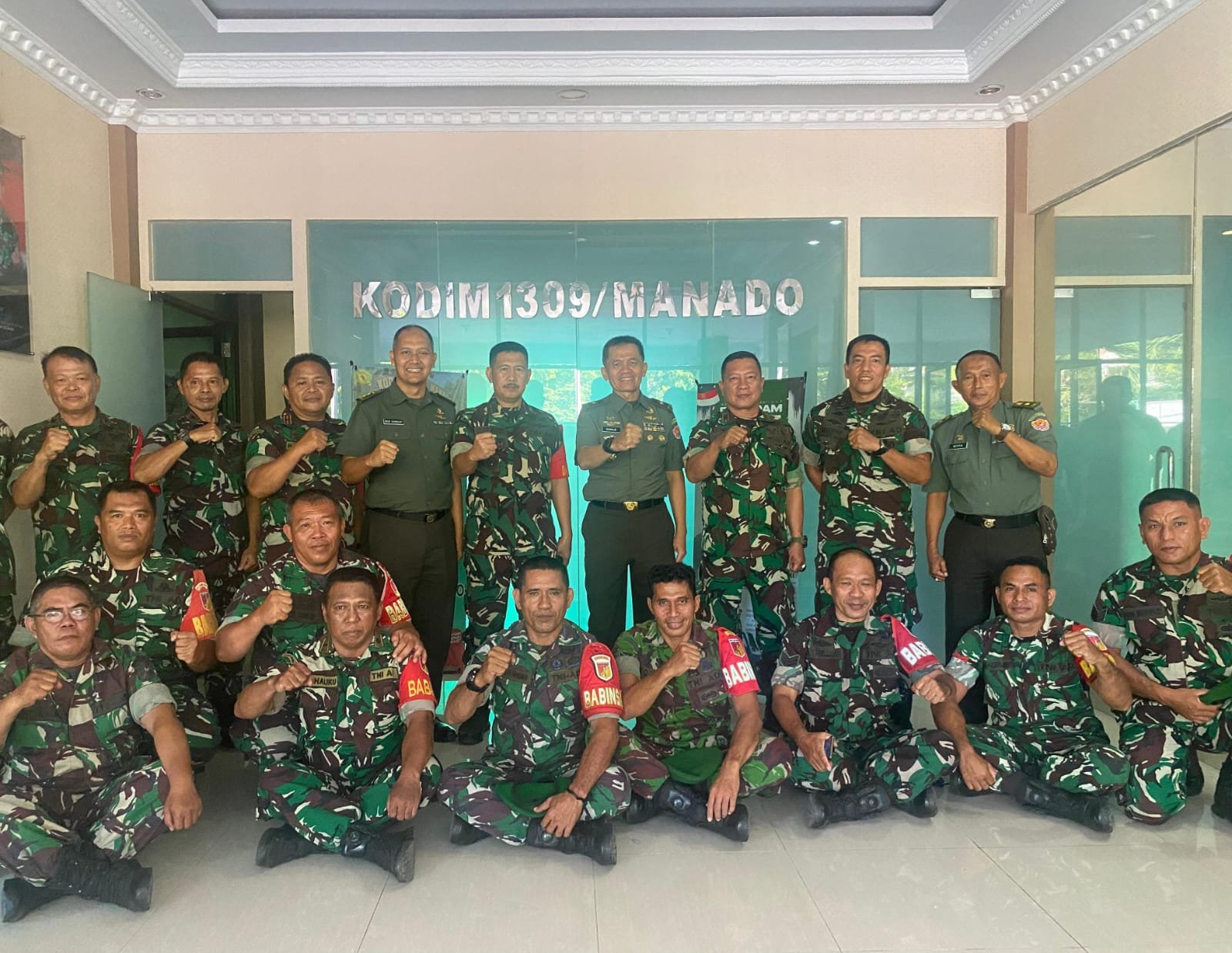 Wujudkan Pembinaan Teritorial, Pusterad Kunjungi Kodim 1309/Manado ...