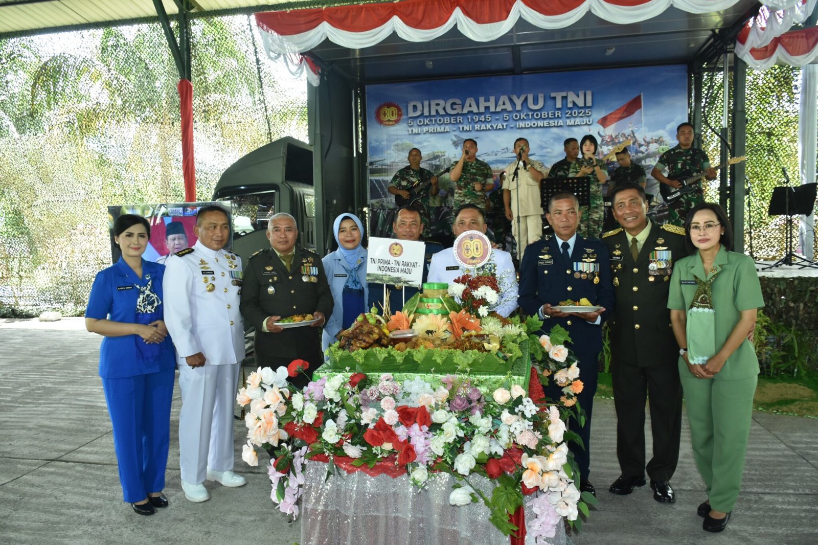 Kasdam Merdeka Pimpin Syukuran HUT ke-80 TNI - Manado News